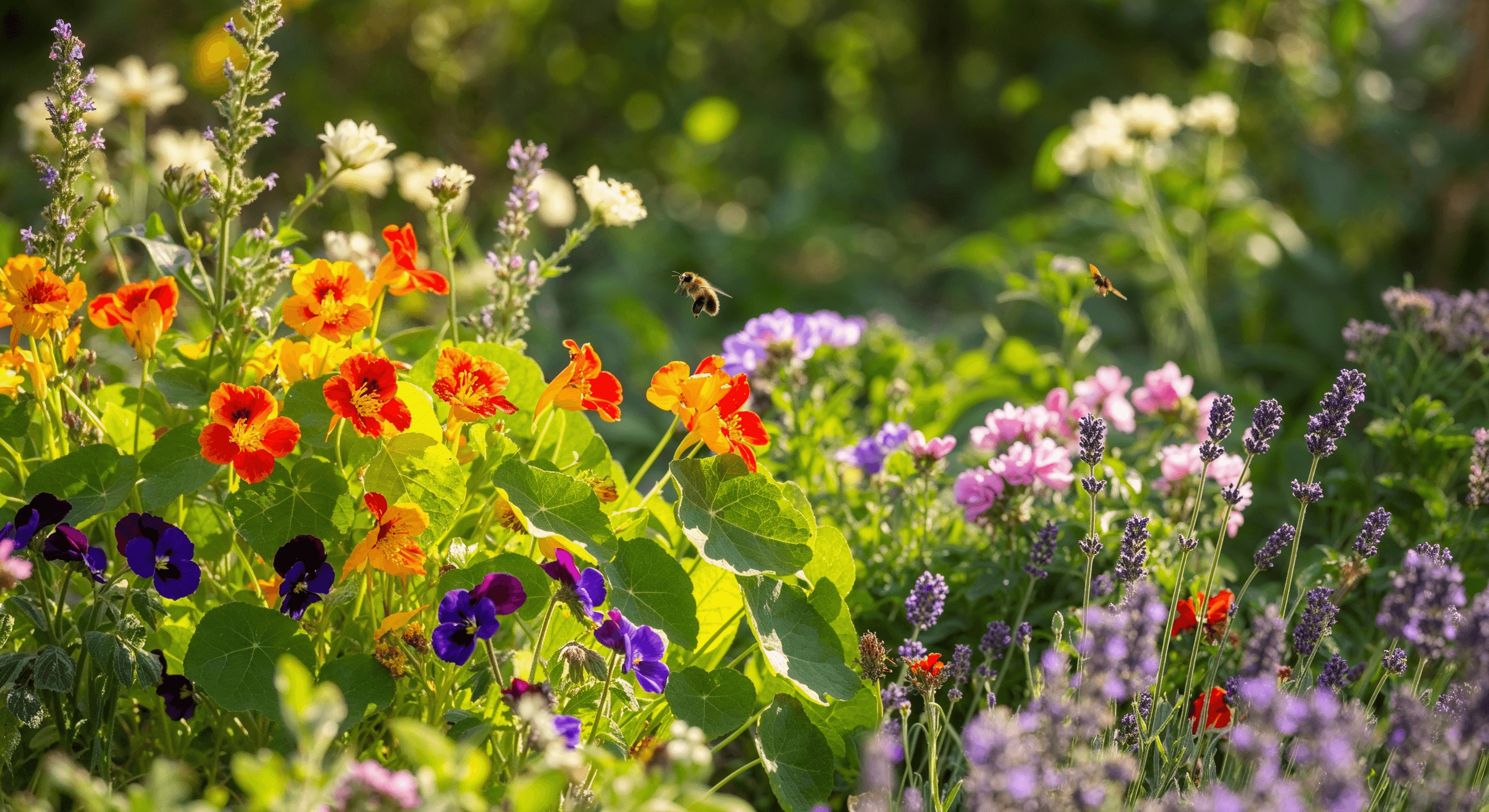 How to grow edible flowers that support pollinators and add flavour to ...